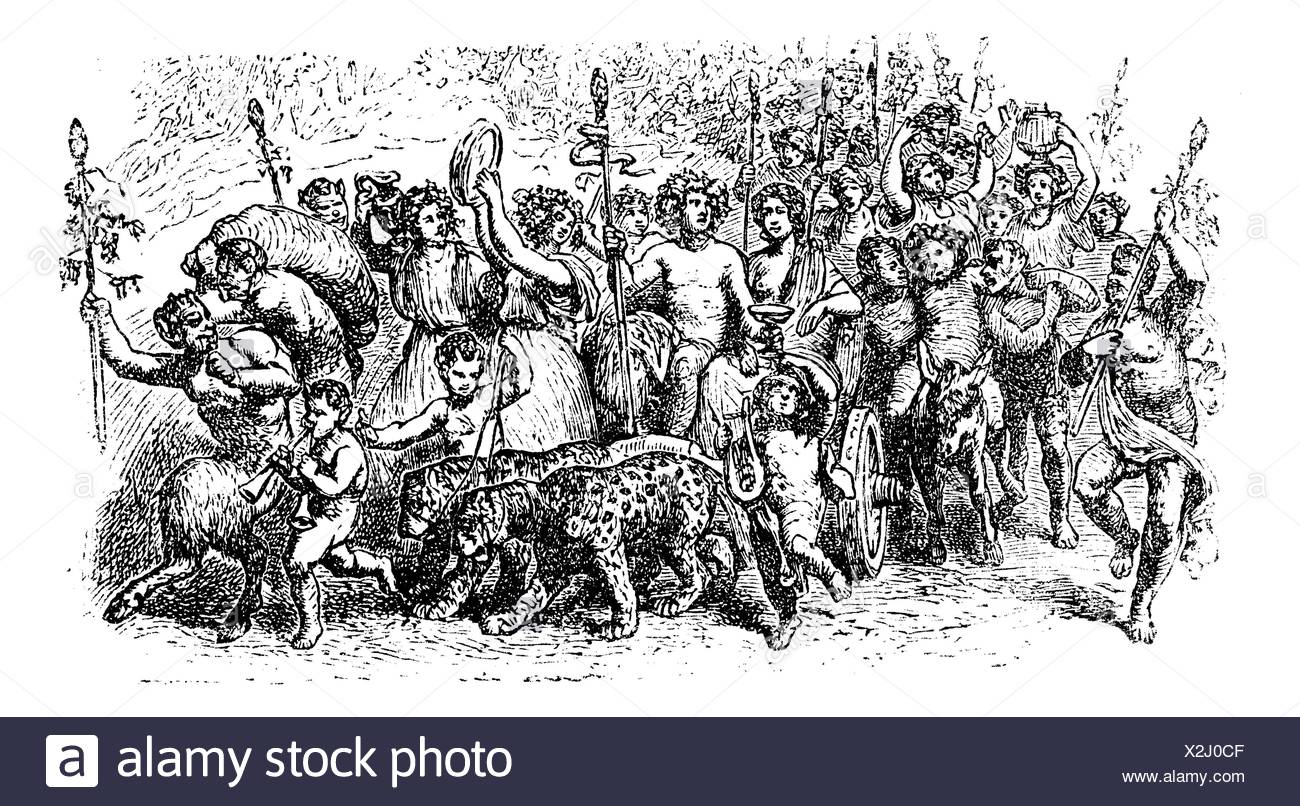 The Procession Of Bacchus Banque d'image et photos - Alamy