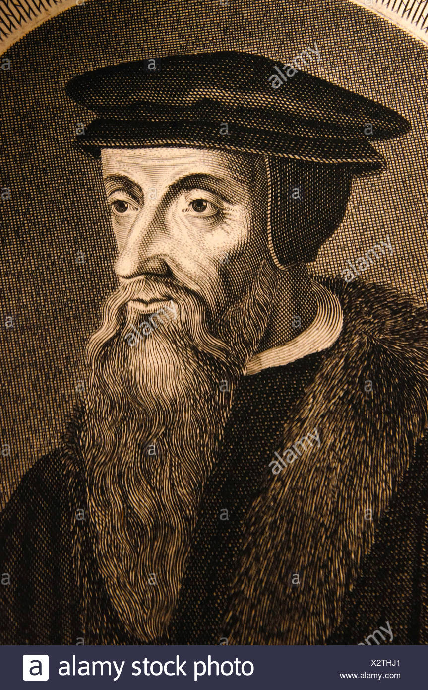 Jean Calvin Banque d'image et photos - Alamy