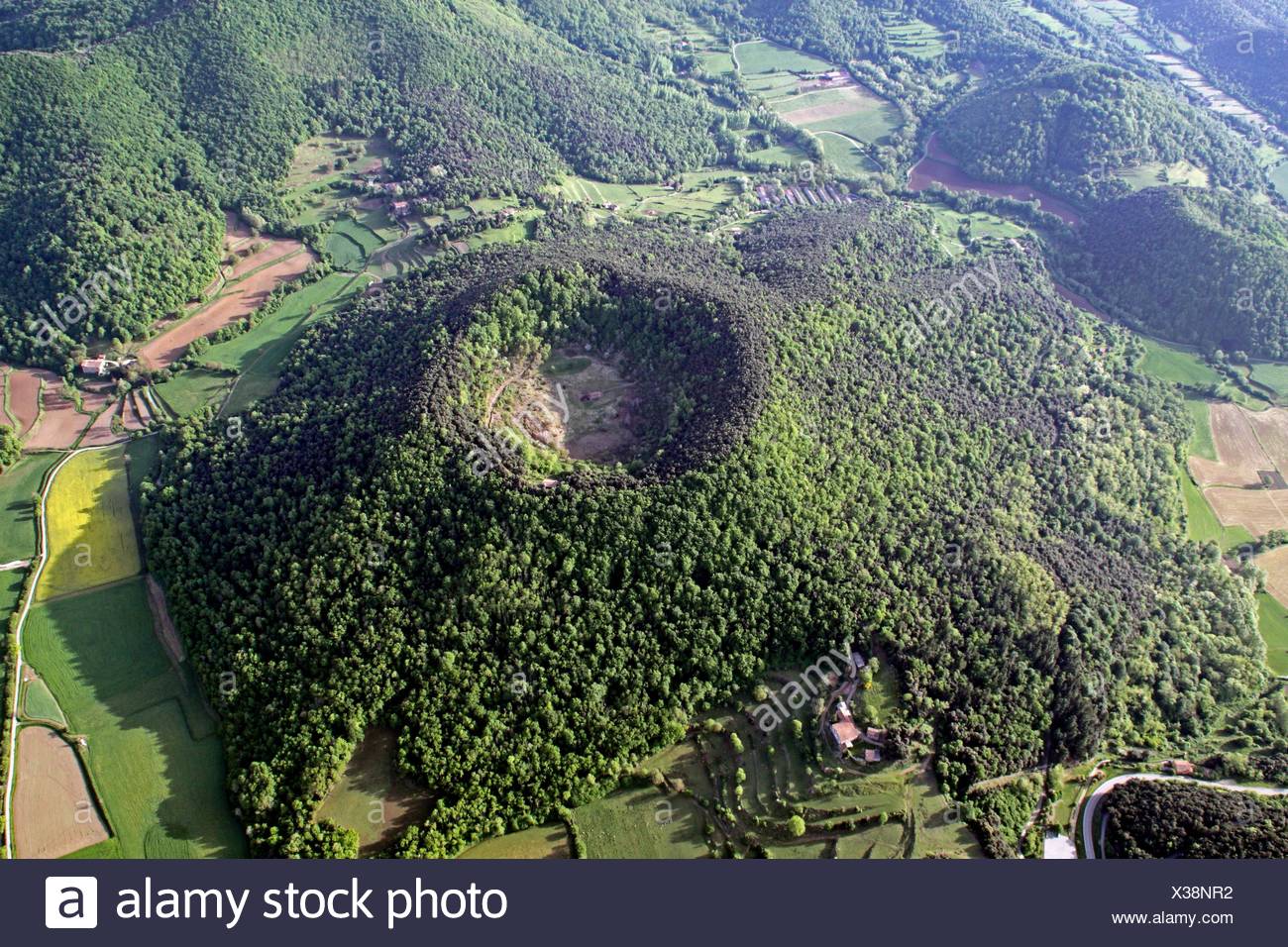 Santa Margarida Volcano Banque d'image et photos - Alamy