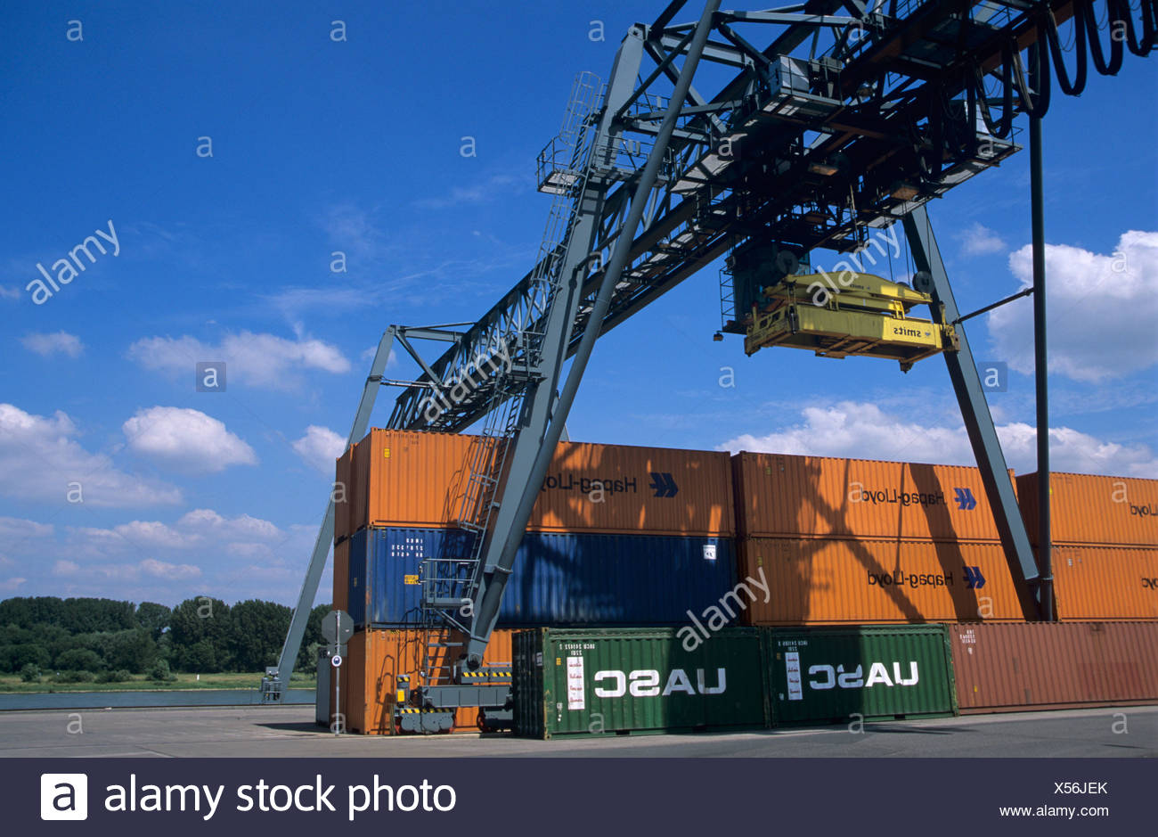 Container Harbors Banque d'image et photos - Alamy