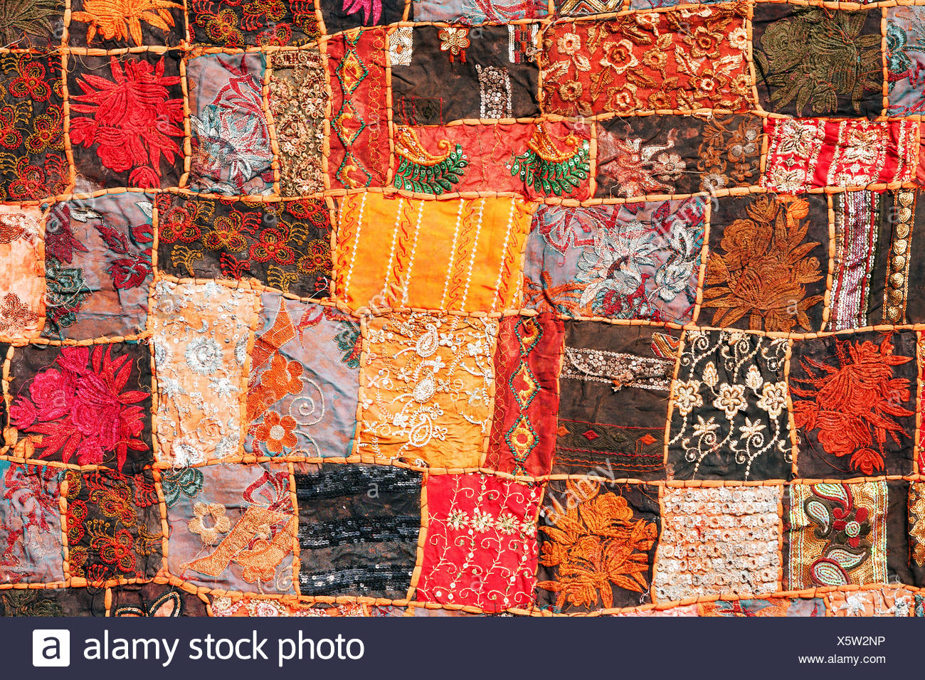 Indian Patchwork Banque d'image et photos - Alamy