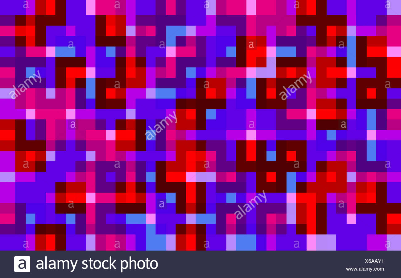 Pixel Rouge Banque d'image et photos - Alamy