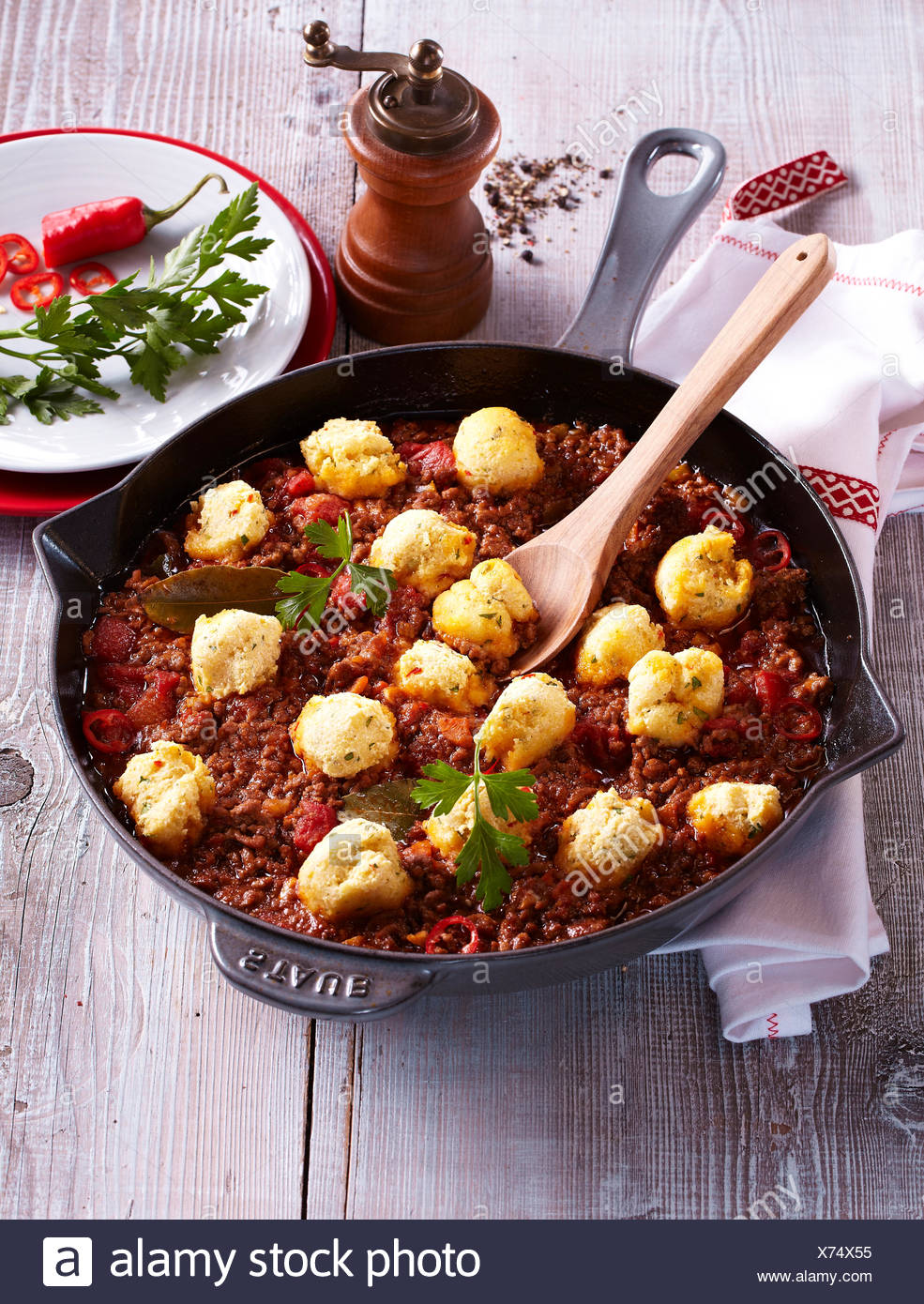 Polenta Gnocchi Banque d'image et photos - Alamy