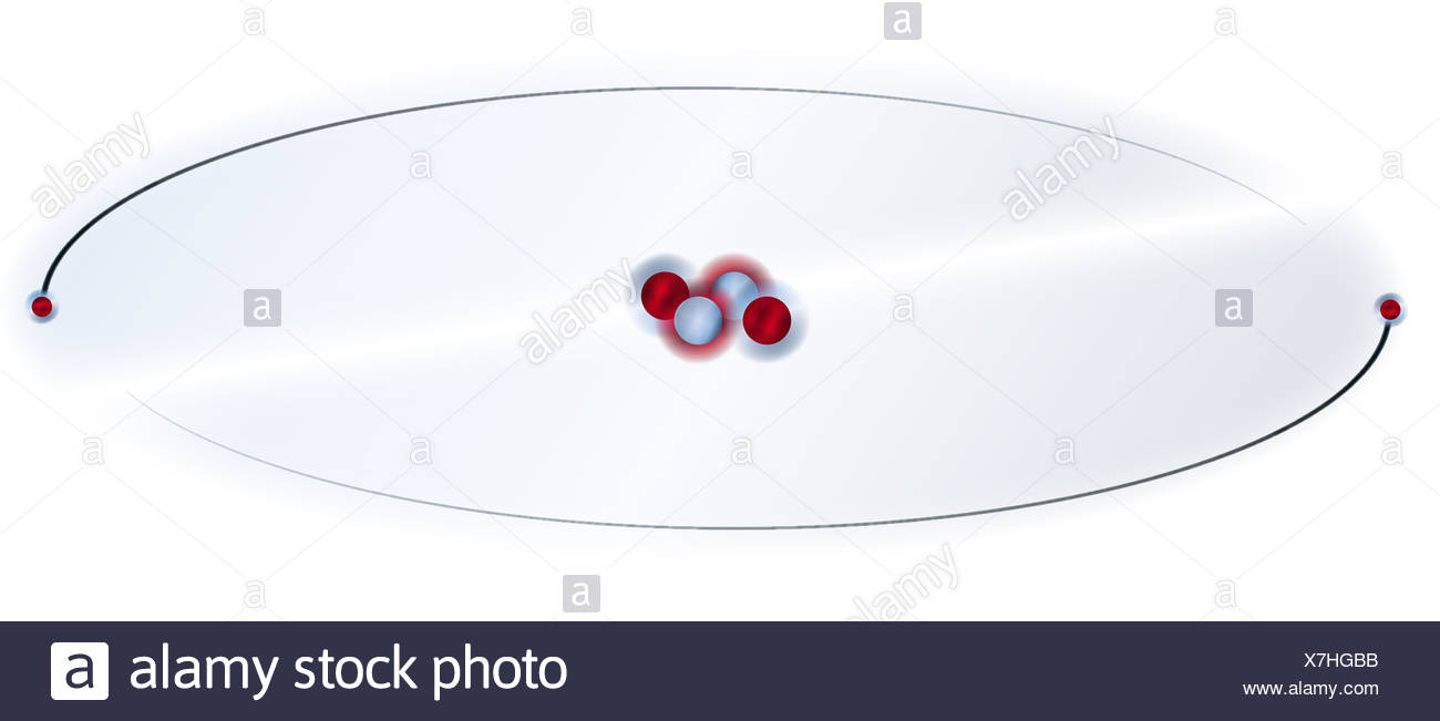 Hélium Atome Banque d'image et photos - Alamy