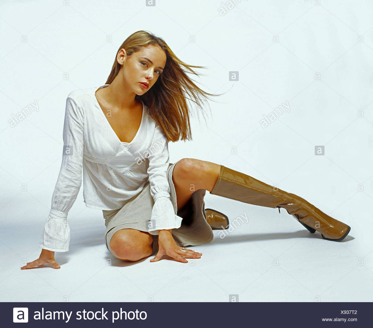 Model Pose Posed Posing Banque d'image et photos - Alamy