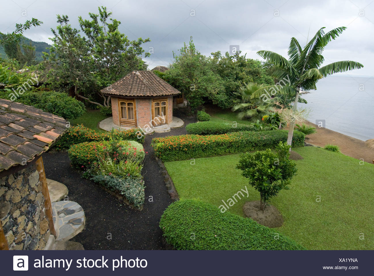 Lake Kivu Gisenyi Rwanda Banque d'image et photos - Alamy