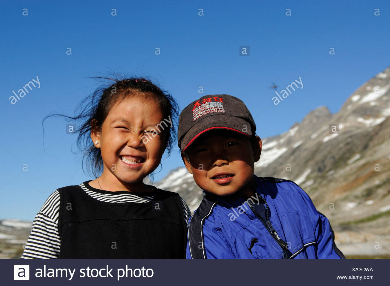 Greenland Children Banque d'image et photos - Alamy