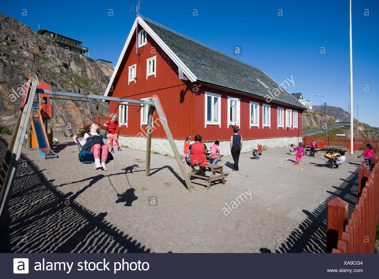 Greenland Children Banque d'image et photos - Alamy