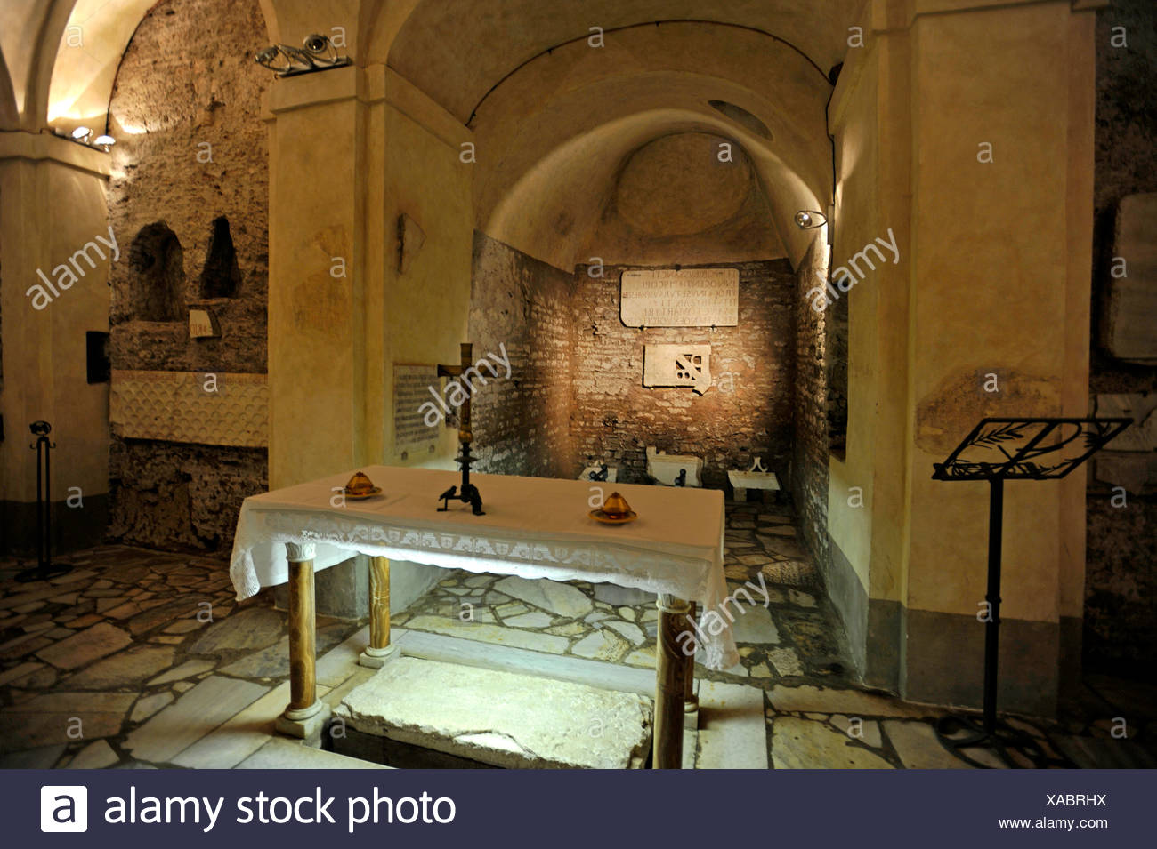 Rome Crypt Banque d'image et photos - Alamy