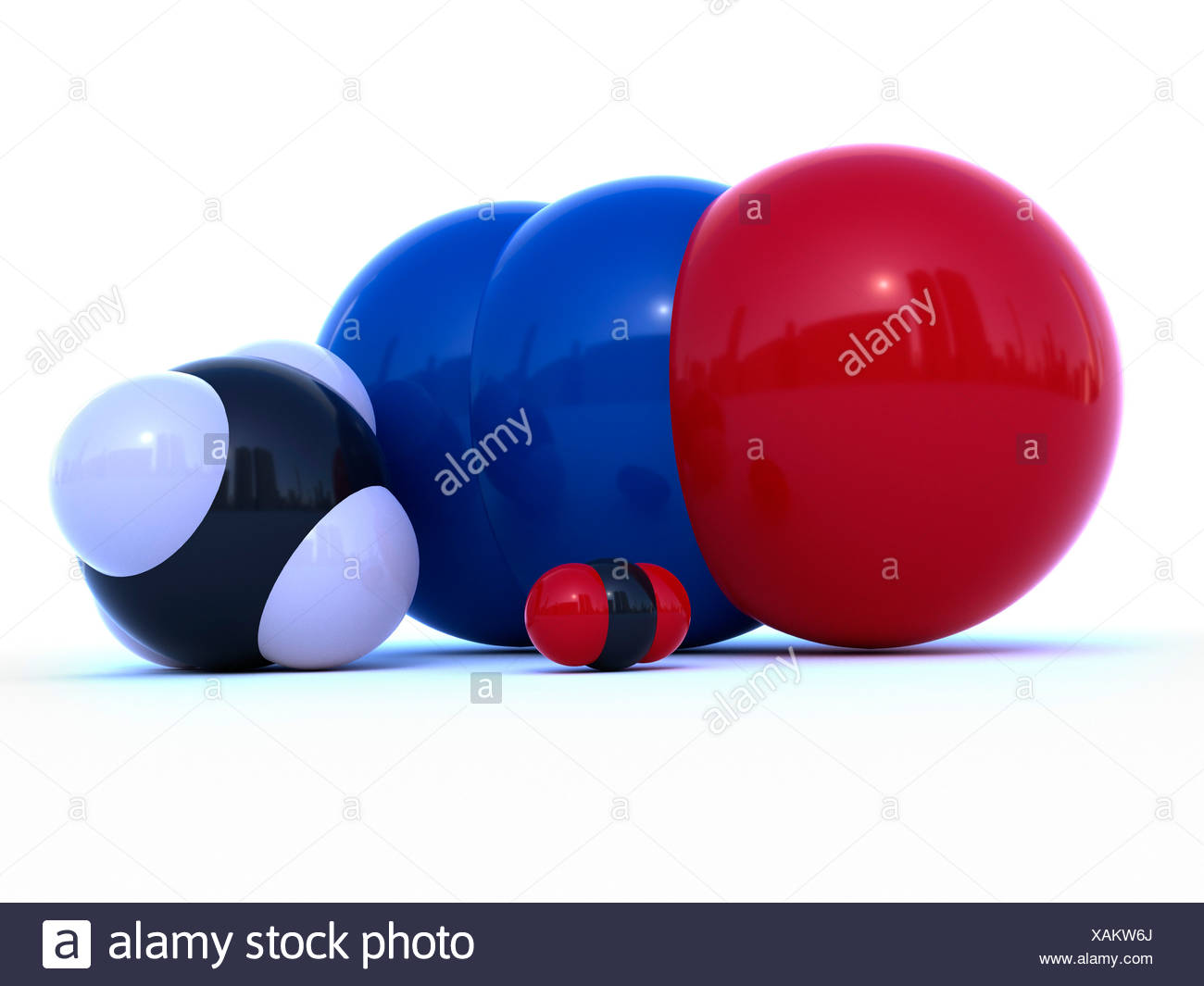 Carbon Dioxide Molecule Banque d'image et photos - Alamy
