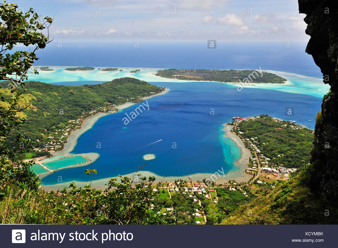 Vaitape Bora Bora Banque d'image et photos - Alamy