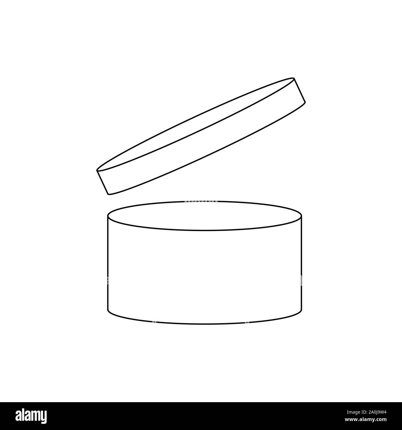 Icona di disegno nero del vaso con numero di mesi immagini e fotografie ...