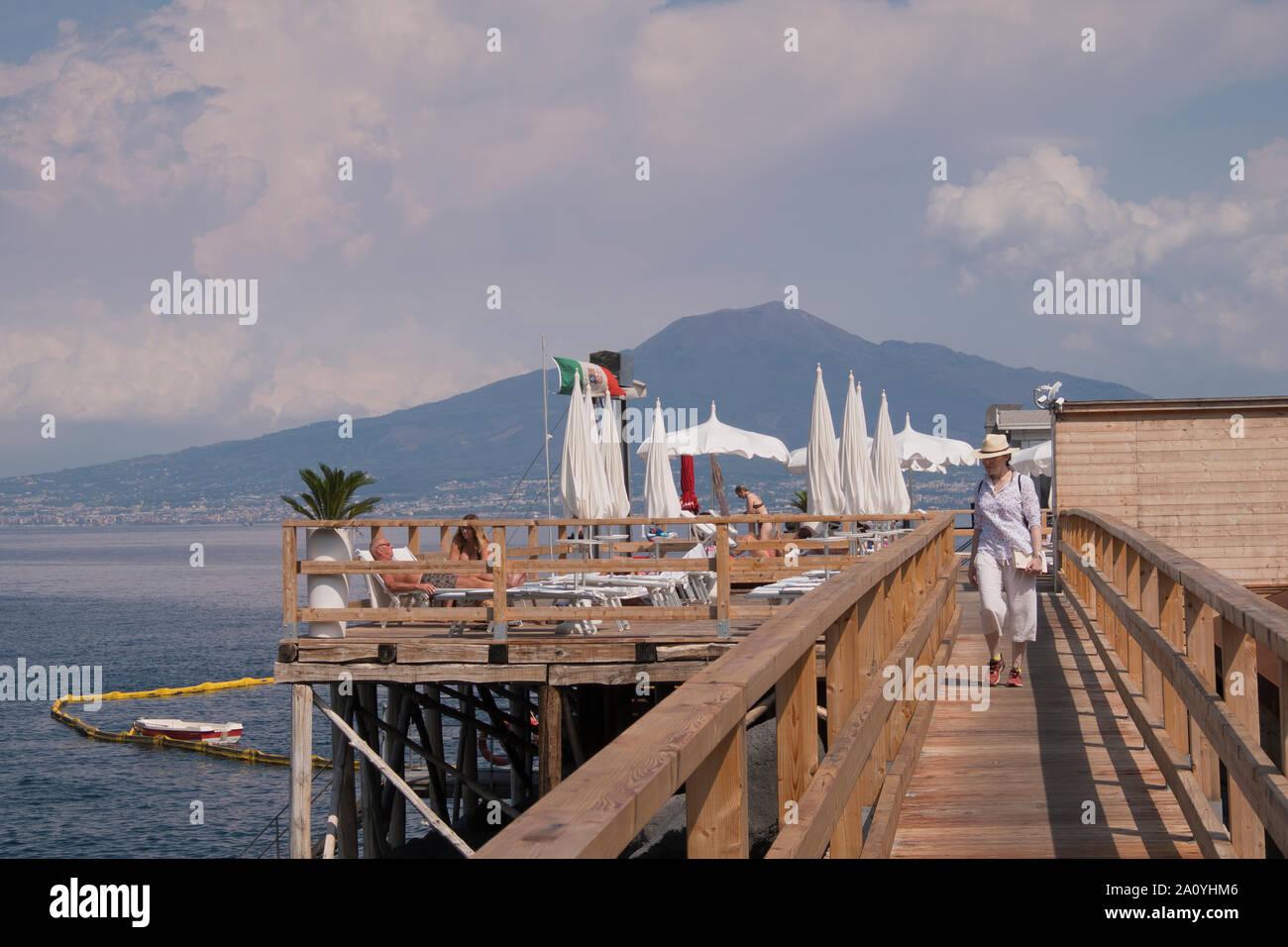 Golfo di napoli e il vesuvio immagini e fotografie stock ad alta ...