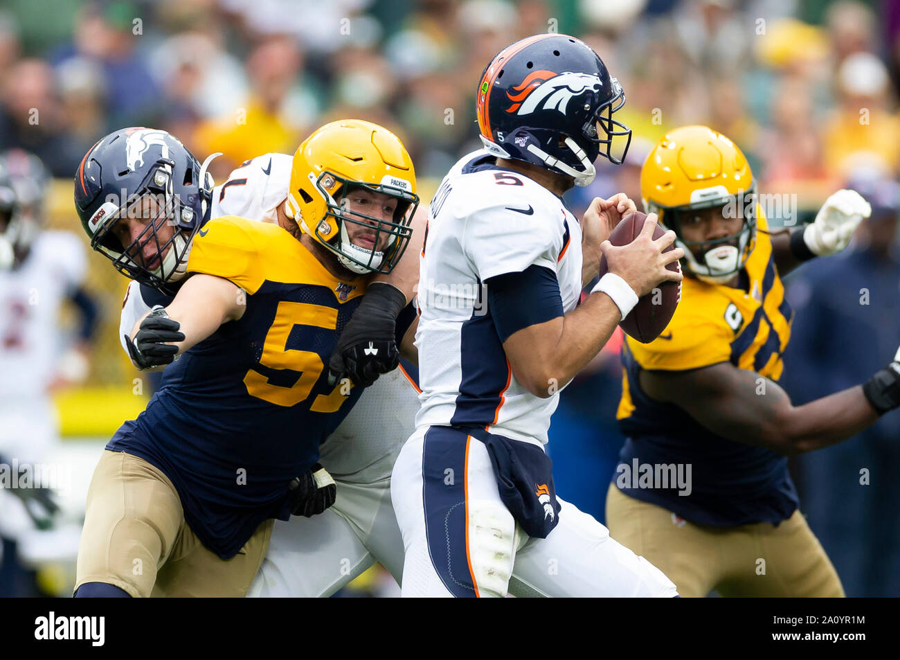 Kyler fackrell, linebacker dei packer di green bay immagini e ...