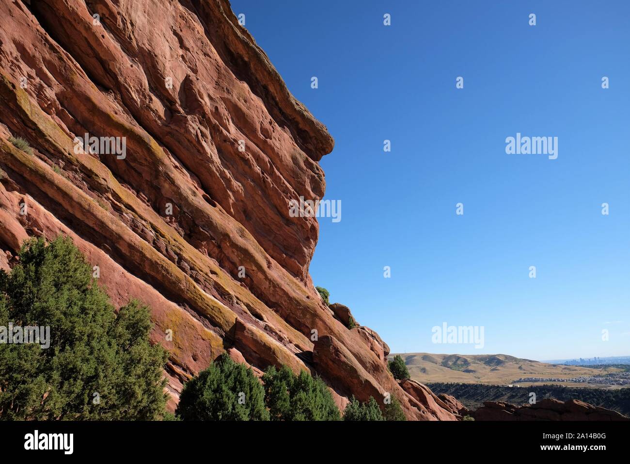 Red rocks park and amphitheater immagini e fotografie stock ad alta ...