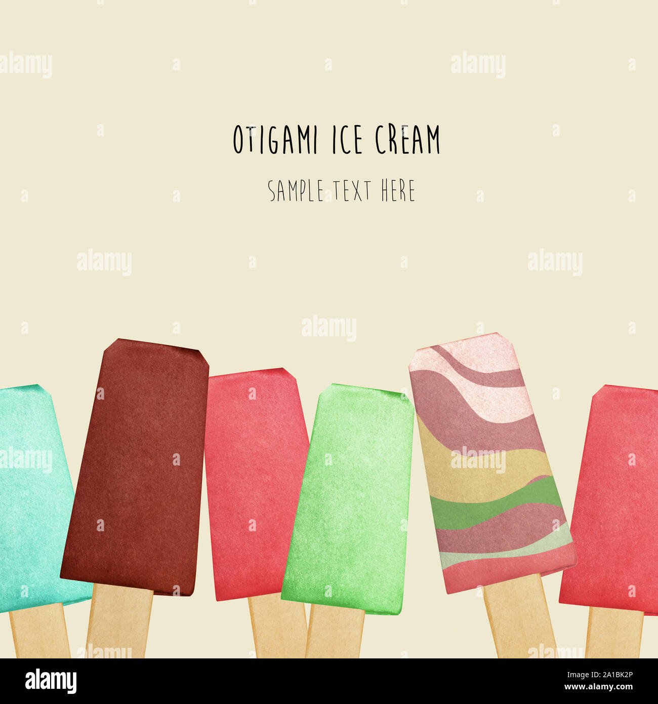 Gelato di cartone animato immagini e fotografie stock ad alta ...