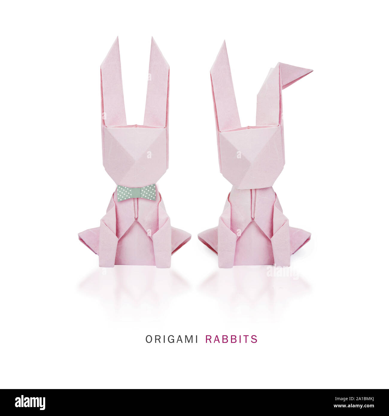 Origami di coniglio immagini e fotografie stock ad alta risoluzione - Alamy