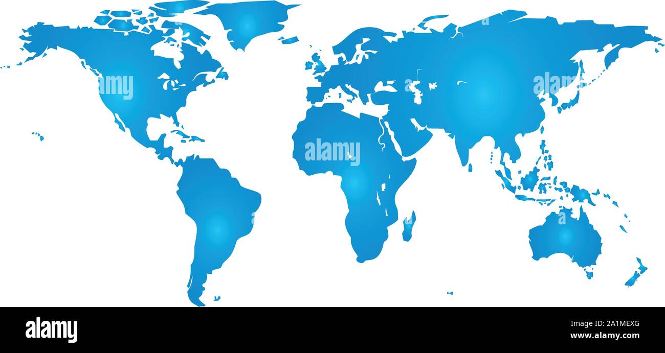 Mappa di terra Immagini Vettoriali Stock - Alamy