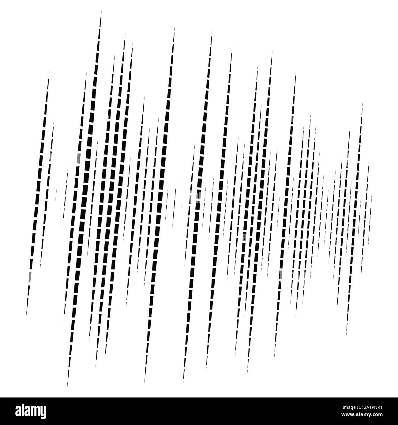 Linee dinamiche pattern. Strisce di mezza-tono di elemento ...