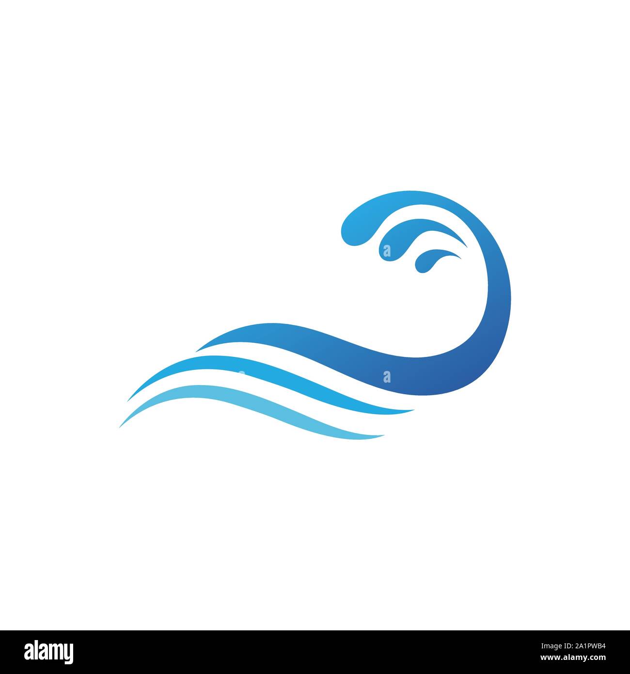 Simbolo onda Immagini Vettoriali Stock - Alamy