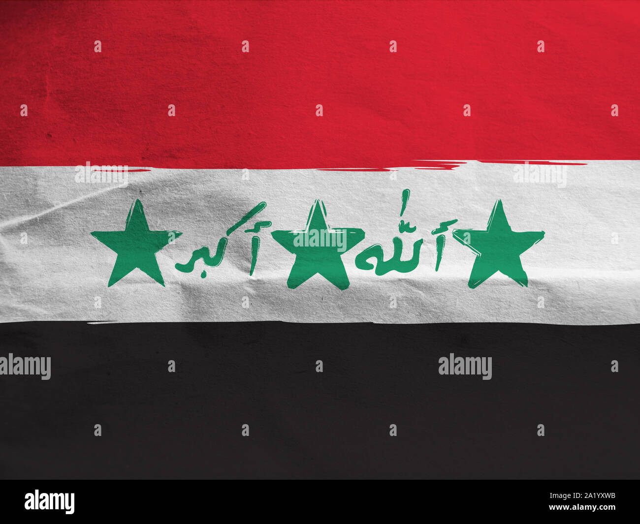 Bandiera ufficiale dell'iraq immagini e fotografie stock ad alta ...