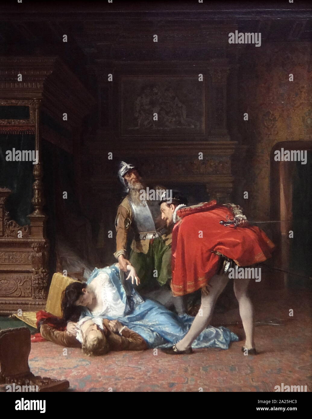 Era un genere tedesco e pittore di paesaggi immagini e fotografie stock ...