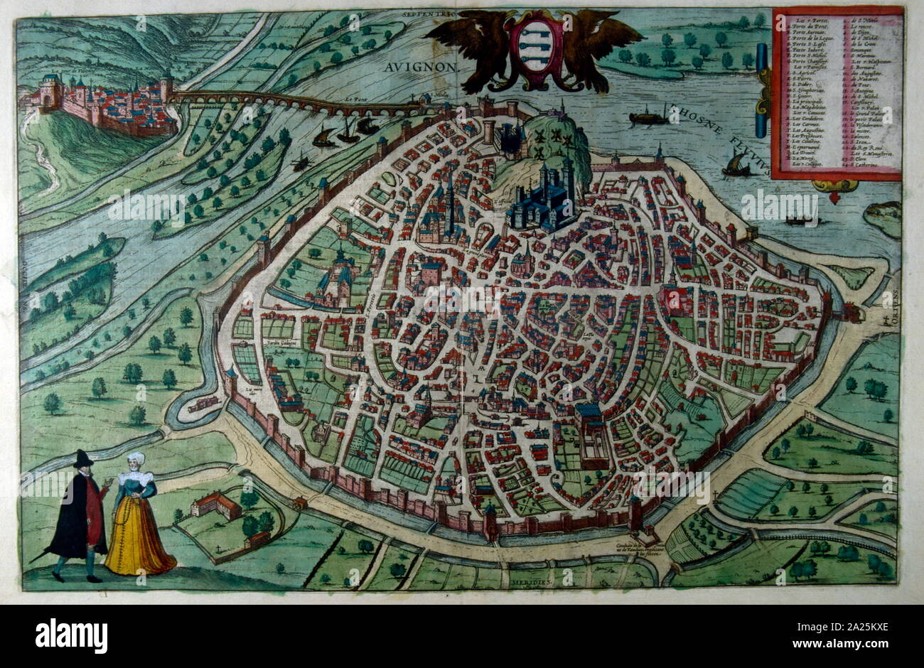 Map avignon france immagini e fotografie stock ad alta risoluzione - Alamy