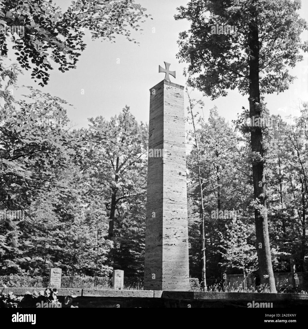 Denkmal für dei Gefallenen des 1. Weltkriegs auf dem Friedhof a ...