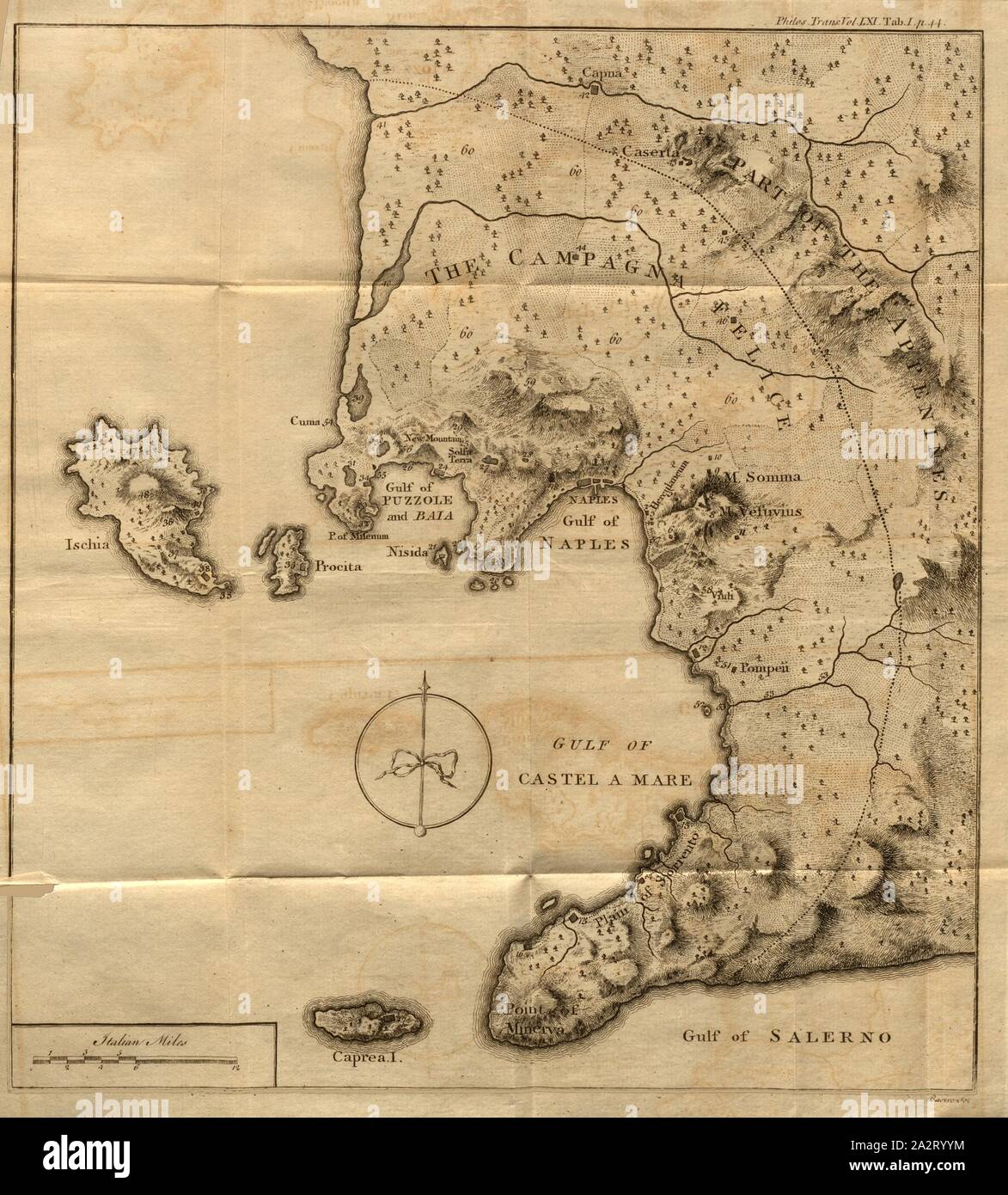 Capua map immagini e fotografie stock ad alta risoluzione - Alamy