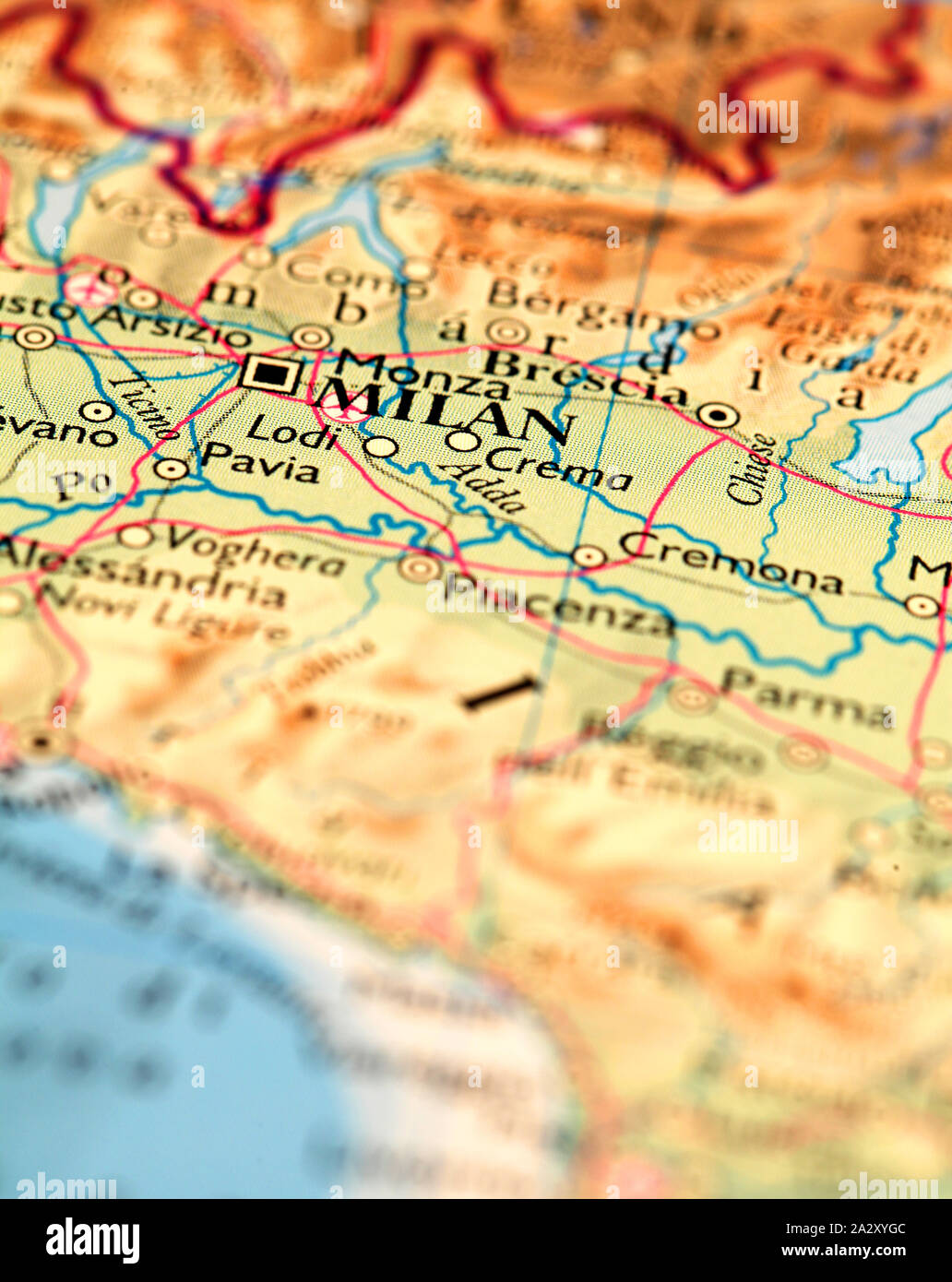 Mappa urbana milano immagini e fotografie stock ad alta risoluzione - Alamy
