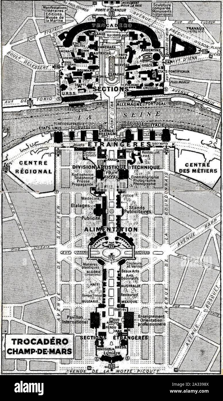 Exposition internationale des Arts Decoratifs, Parigi, 1925 Foto stock ...