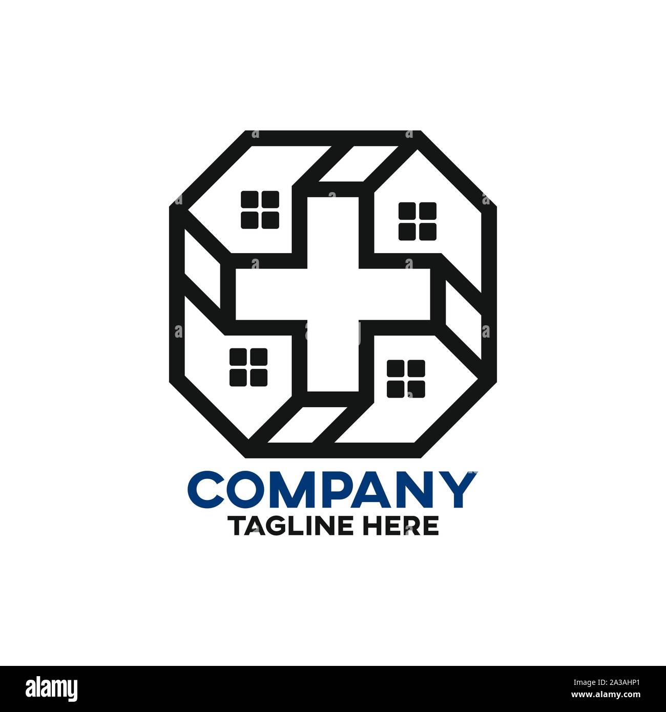 Croce moderna Immagini Vettoriali Stock - Alamy