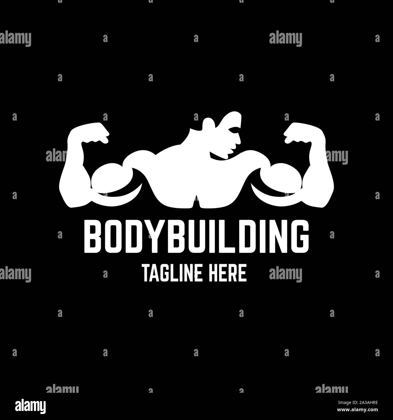 Bodybuilding logo Immagini Vettoriali Stock - Alamy