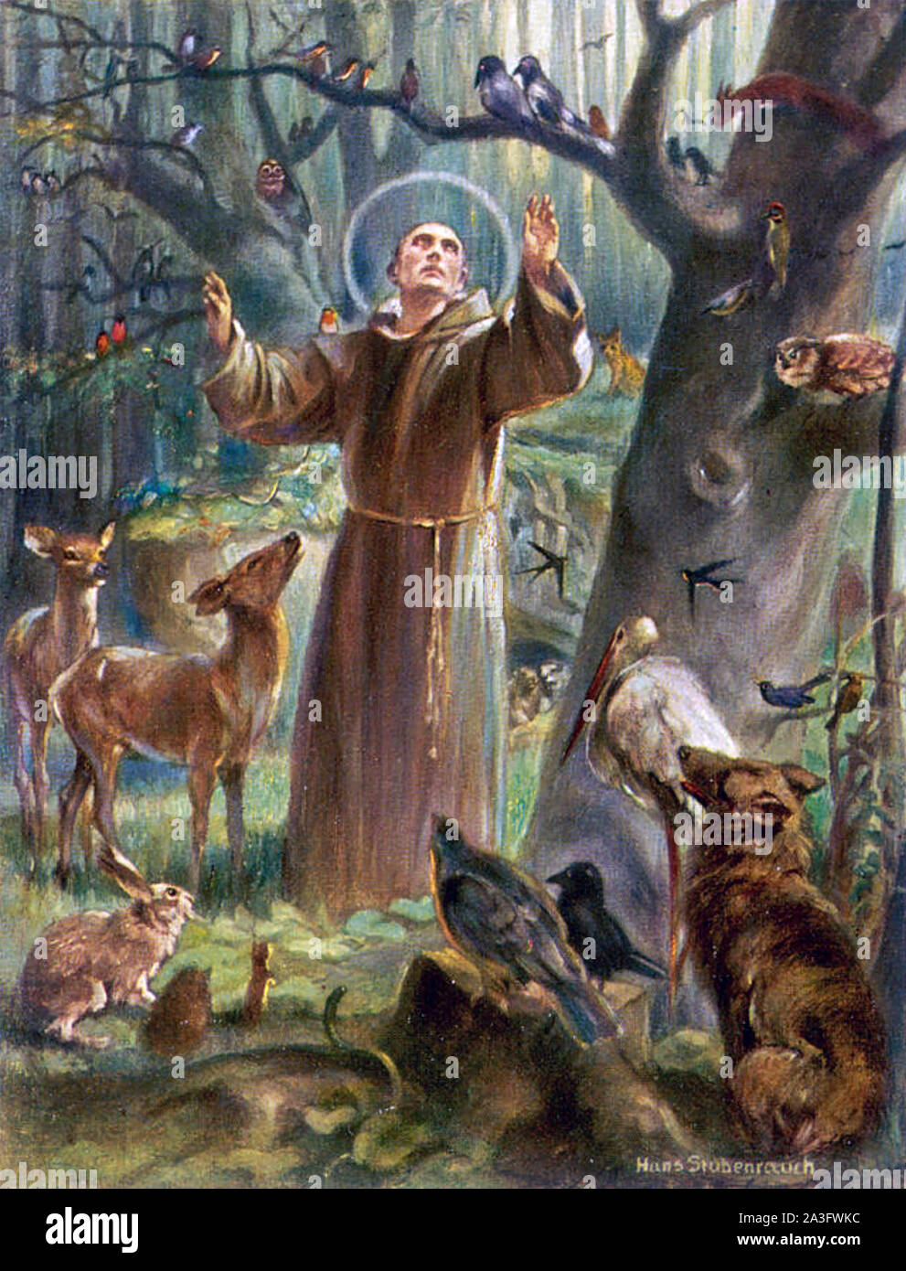 Francesco d'assisi immagini e fotografie stock ad alta risoluzione - Alamy
