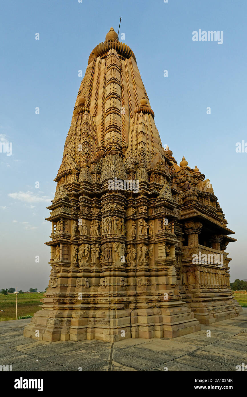 Tempio di javari khajuraho immagini e fotografie stock ad alta ...