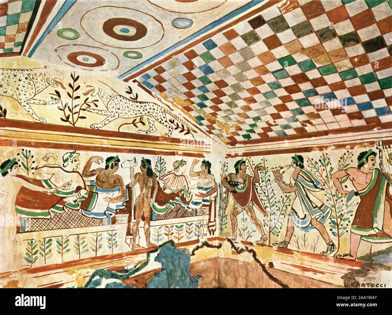 Pittura Etrusca Immagini e Fotos Stock - Alamy