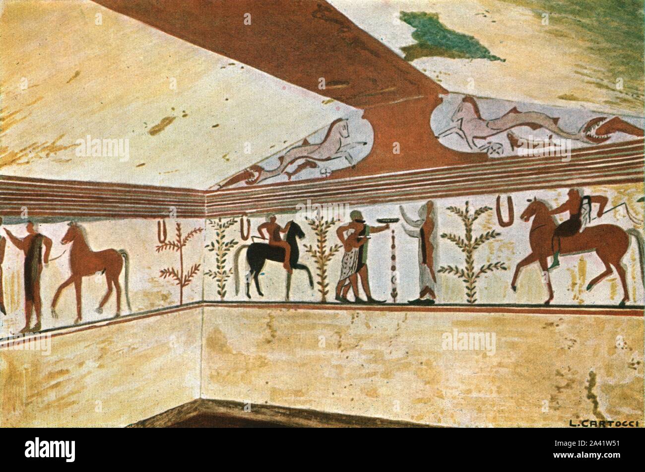 Affresco Etrusco Immagini e Fotos Stock - Alamy