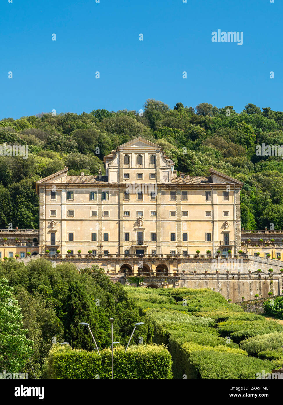 Frascati, Roma, Lazio, Italia: la storica Villa Aldobrandini e il suo ...
