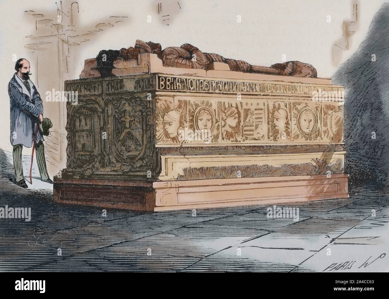 El Cid (Rodrigo Díaz de Vivar) (h. 1043-1099). Nobile castellano ...