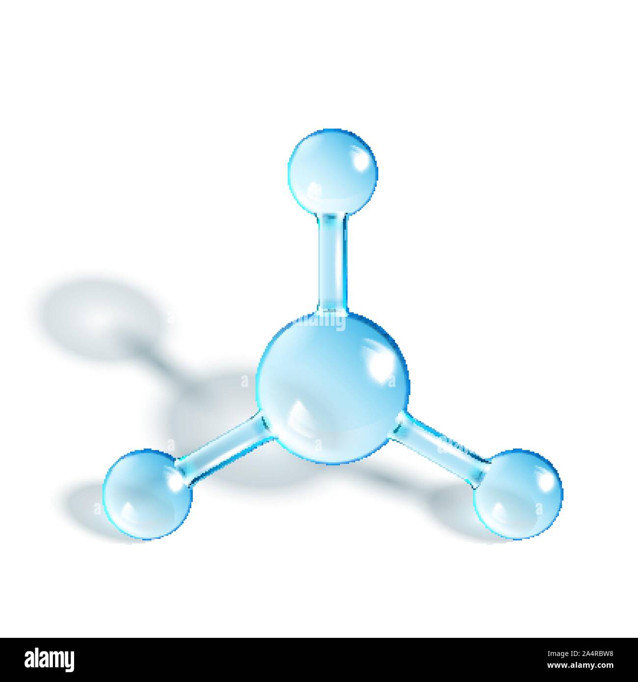 Ammonia molecule model molecular immagini e fotografie stock ad alta ...