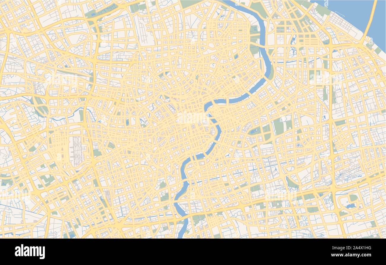 Mappa di shanghai immagini e fotografie stock ad alta risoluzione - Alamy