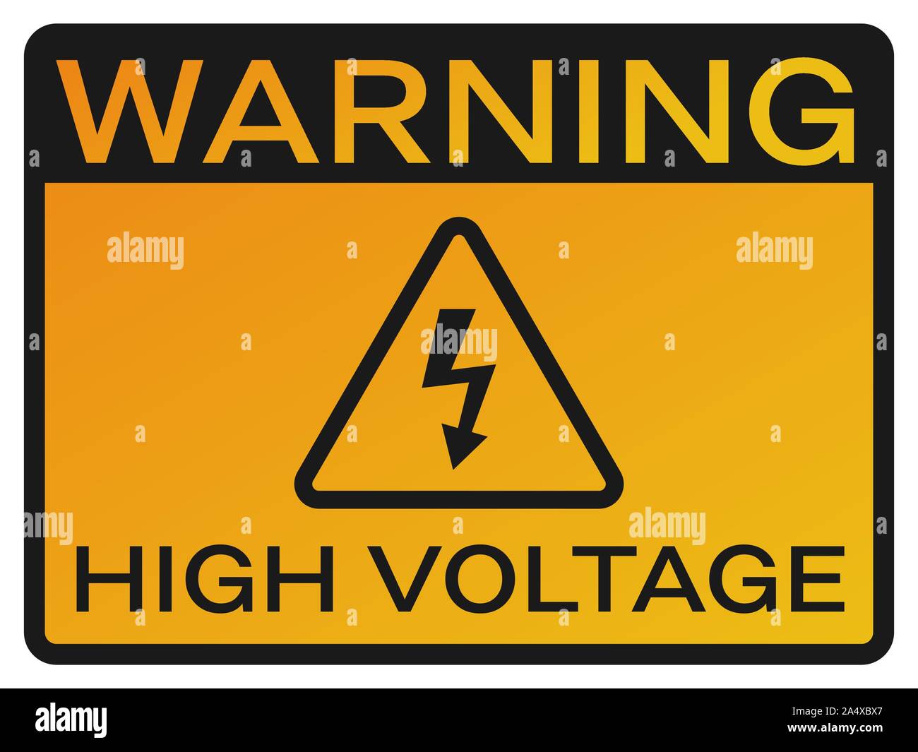 Triangolo giallo e nero immagini e fotografie stock ad alta risoluzione ...