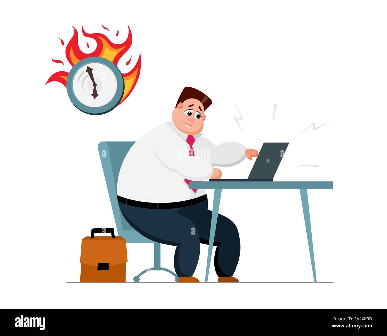 Persona disperata Immagini Vettoriali Stock - Alamy