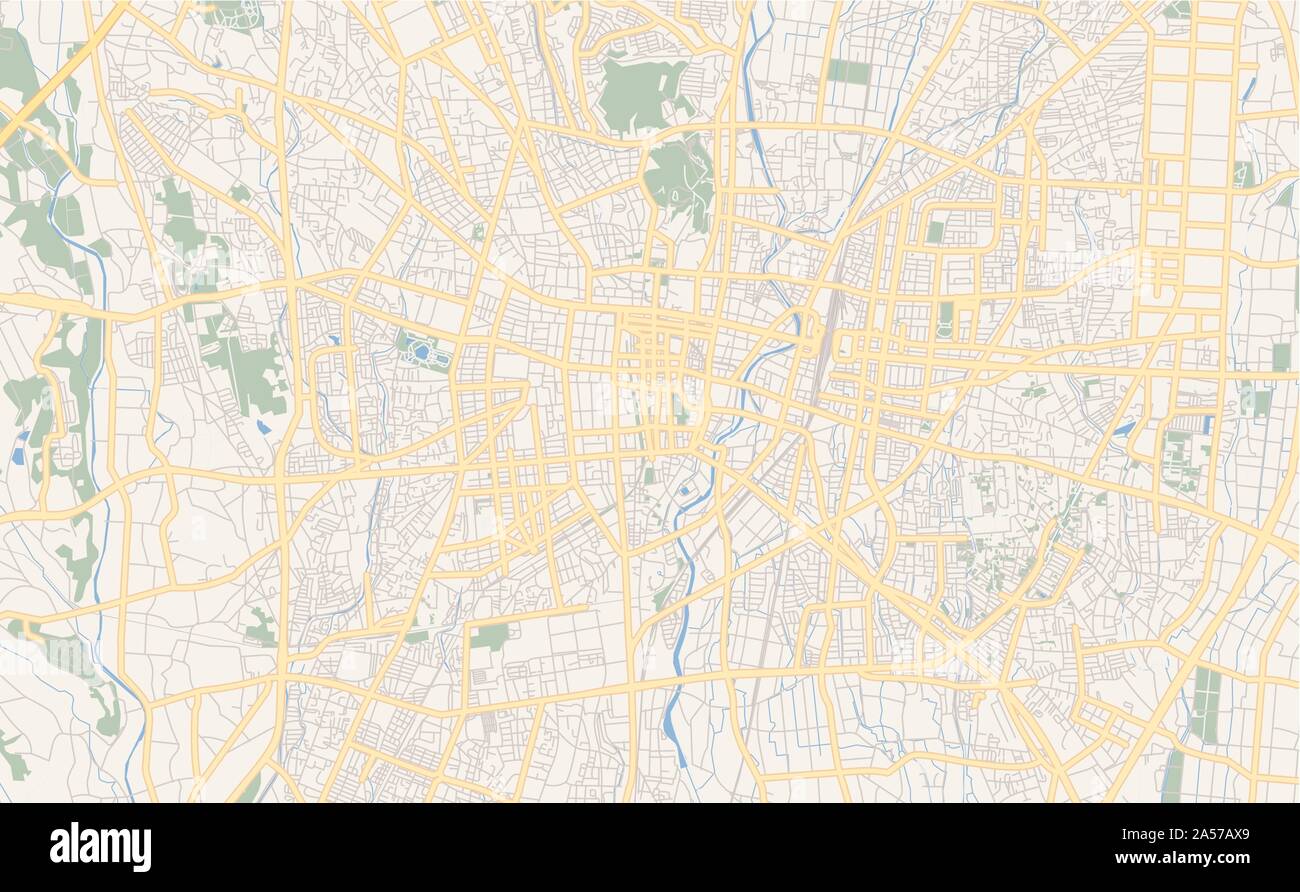 Area di tochigi Immagini Vettoriali Stock - Alamy