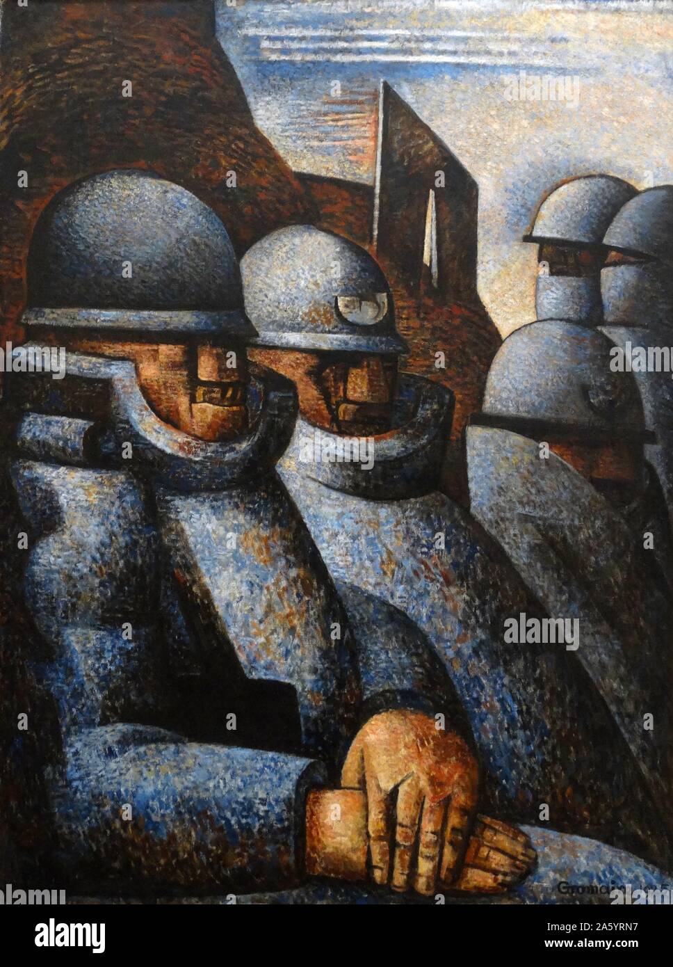 La guerra ,1925 da Marcel Gromaire (Luglio 24, 1892 ñ, 11 aprile 1971 ...