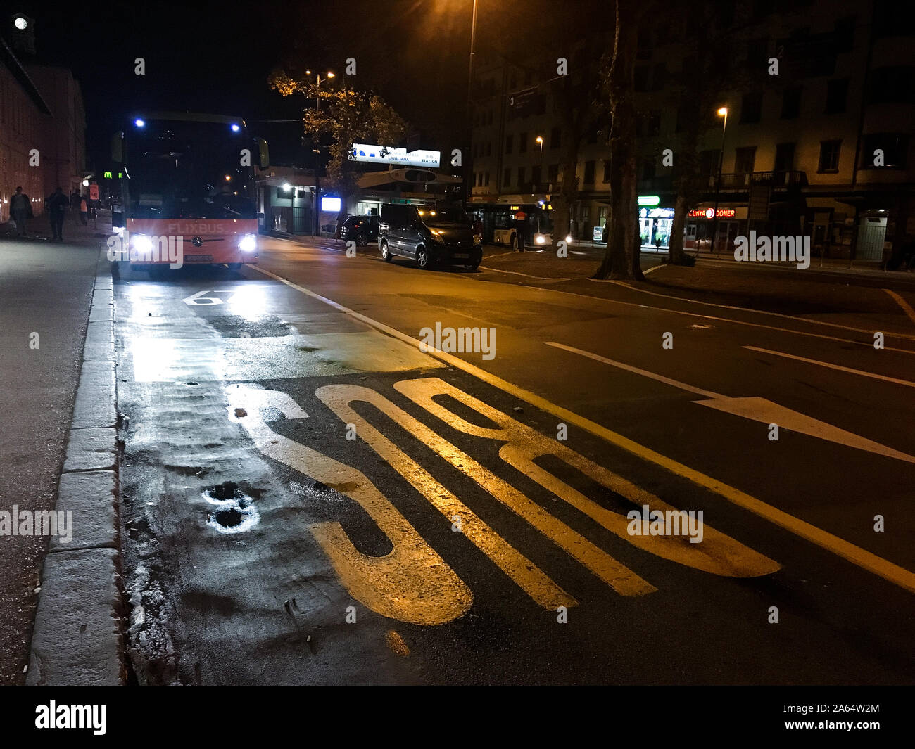 Stazione degli autobus di lubiana immagini e fotografie stock ad alta ...