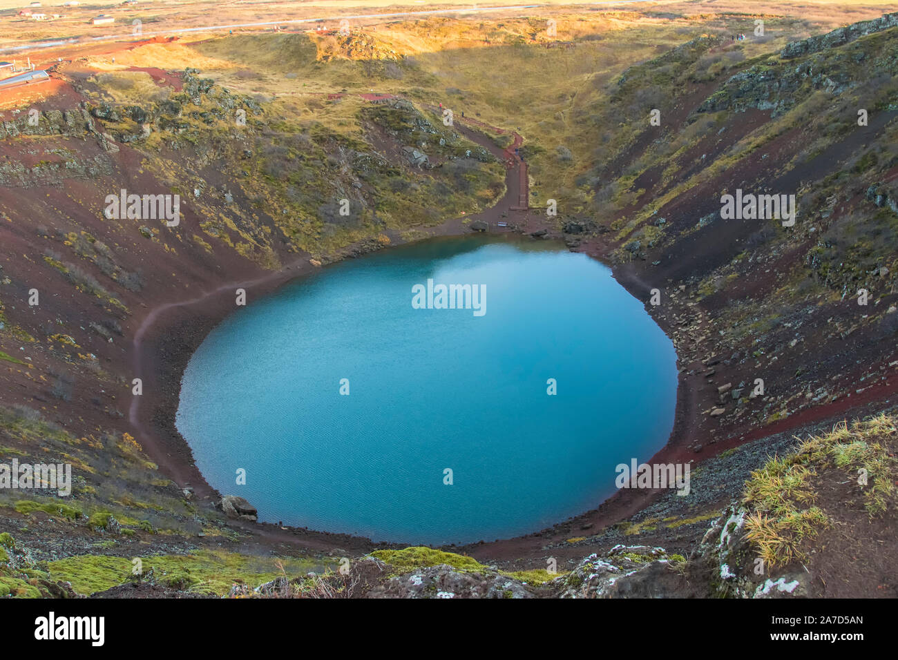 Cratere vulcanico vulcanico immagini e fotografie stock ad alta risoluzione - Alamy