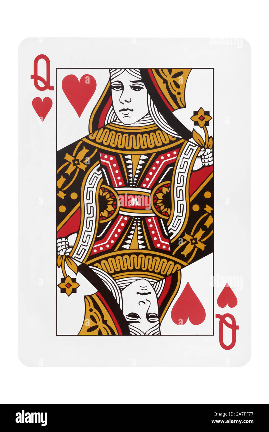 Regina di cuori carta da gioco immagini e fotografie stock ad alta risoluzione - Alamy
