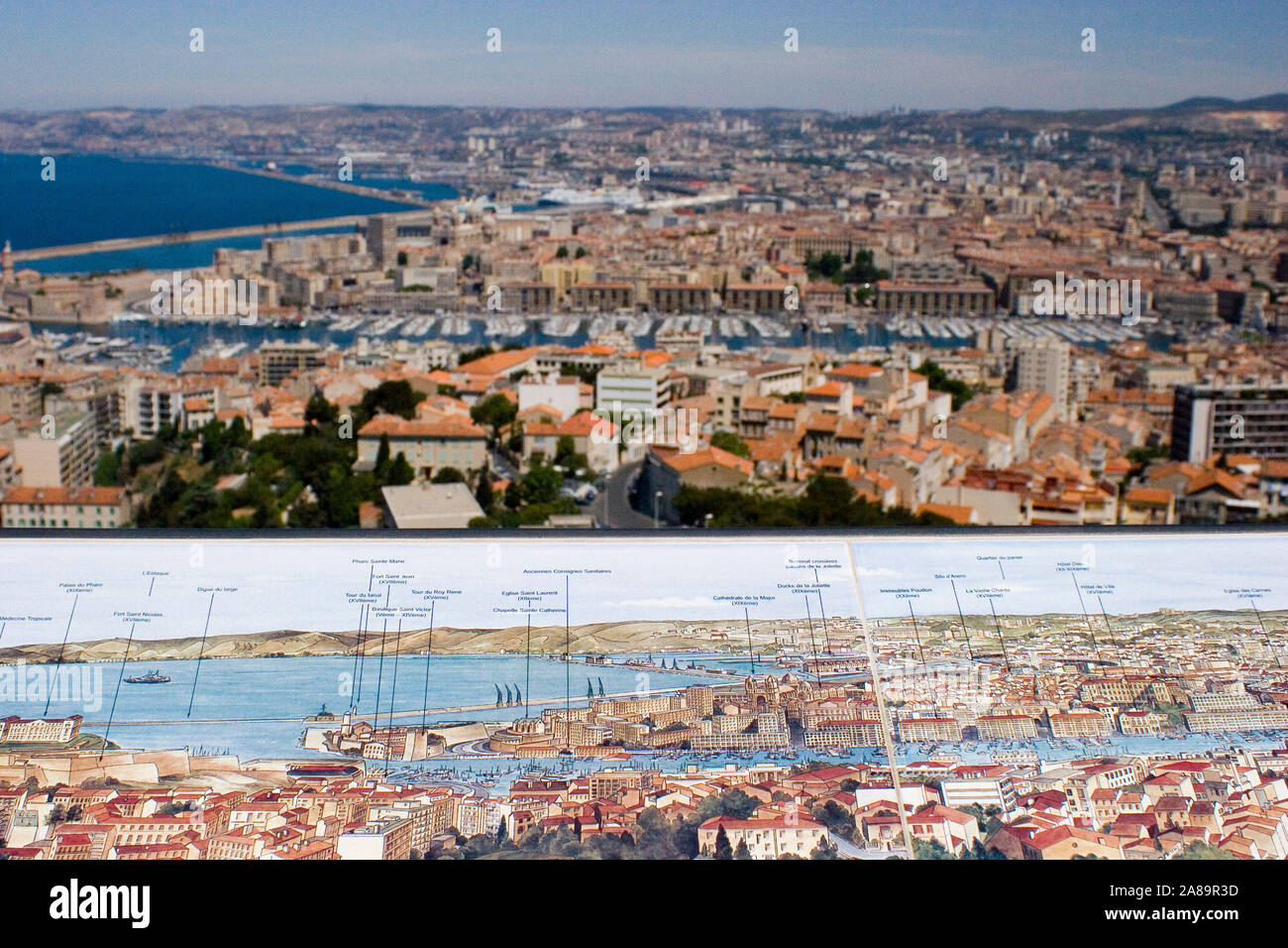 Cartina muta di marsiglia immagini e fotografie stock ad alta ...