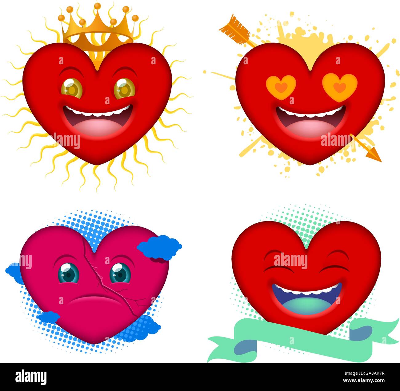 Emoticon di dolore immagini e fotografie stock ad alta risoluzione - Alamy
